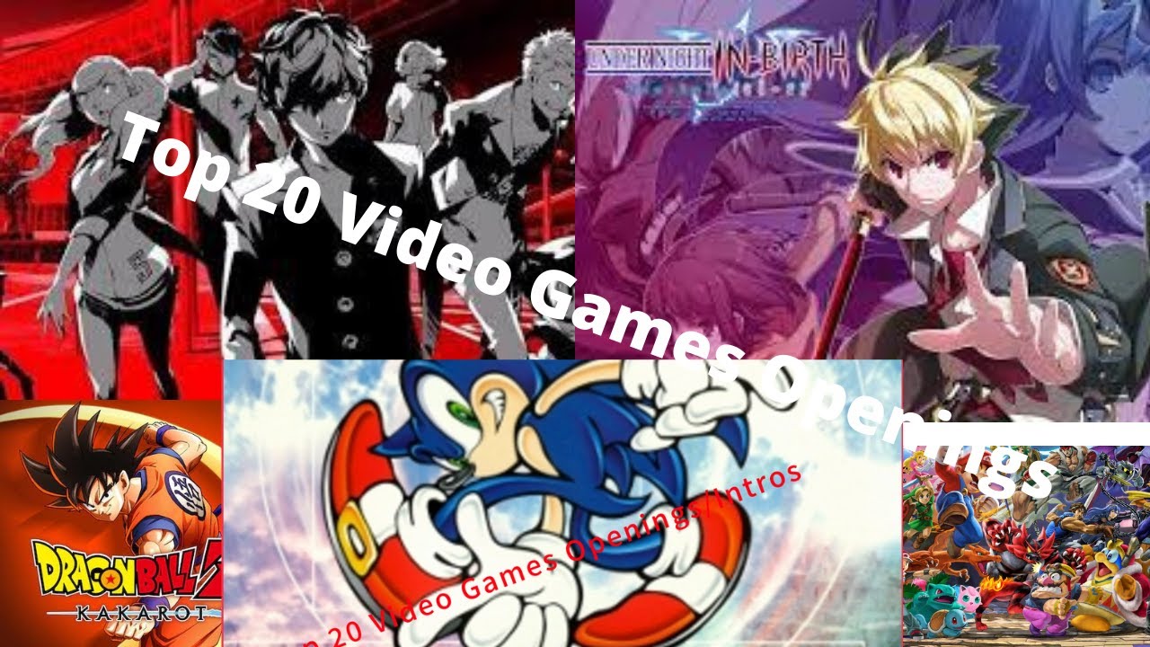 Top 20 Video Games Openings! - YouTube
