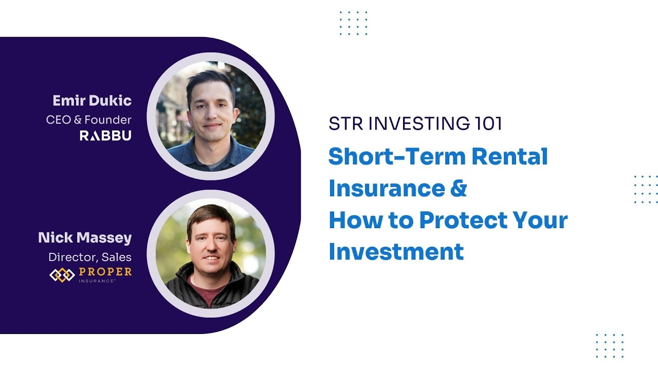 STR Insurance 101: How to Protect Yourself & Your Rental - YouTube