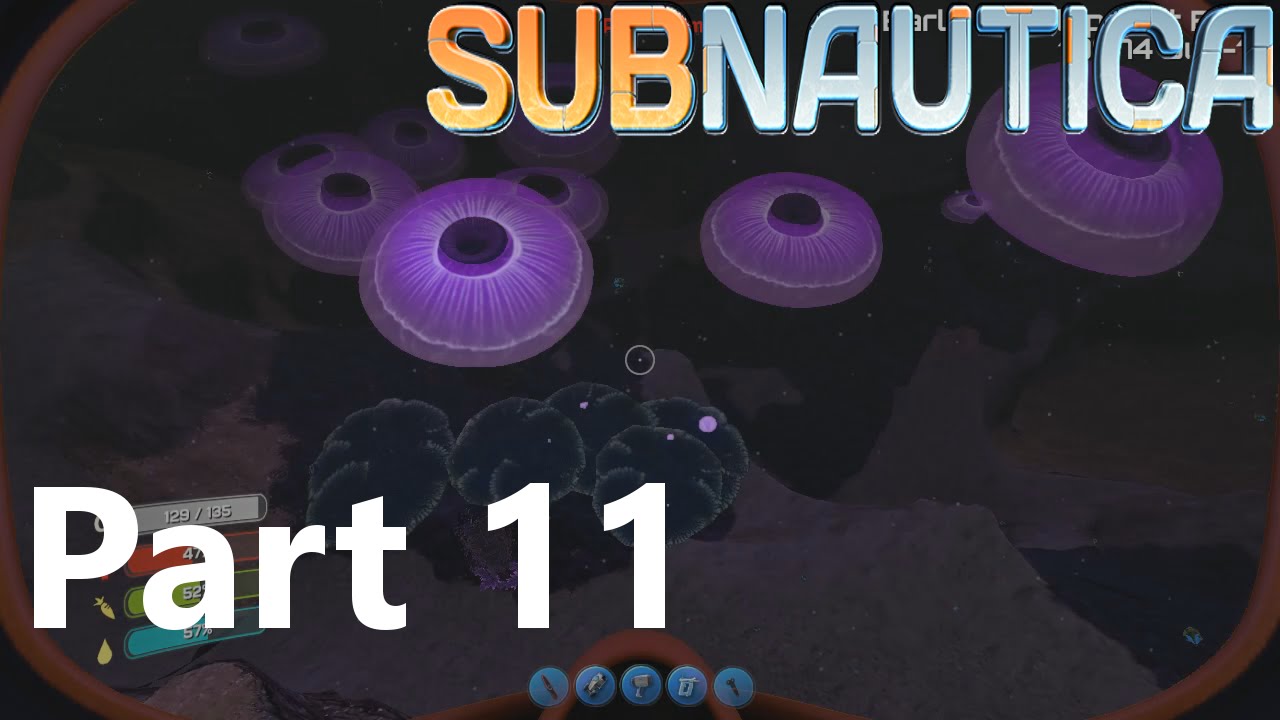 Subnautica Part 11 - Jelly Shroom Caves! - YouTube