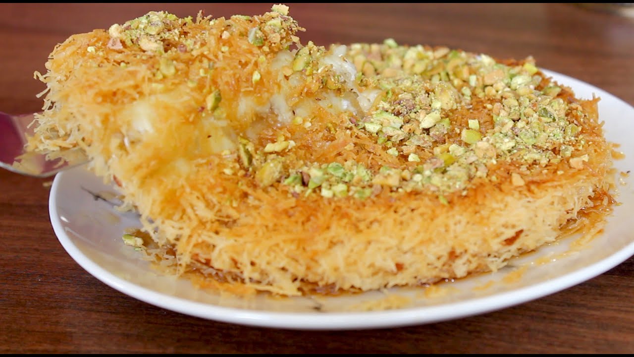 The Best and Easiest Kunafa Recipe II Turkish Street Food - YouTube