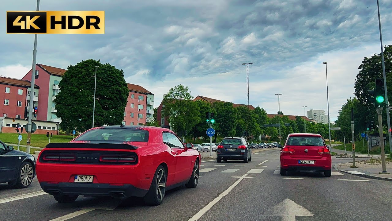 4k driving tour in Stockholm | Driving tour in Sweden Södertälje in ...