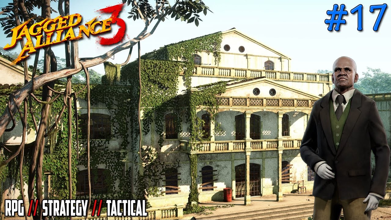 The Haunted Mansion // JAGGED ALLIANCE 3 // WALKTHROUGH // - 17 - YouTube