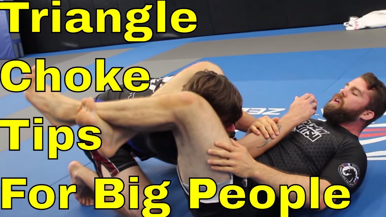 Tips To Finish Triangle Chokes Better If You're a Big Person in BJJ ...