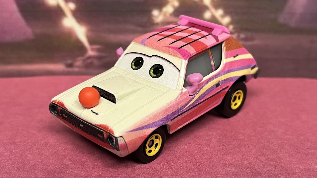 Mattel Disney Cars On The Road Greebles Gremlin Clown Die Cast