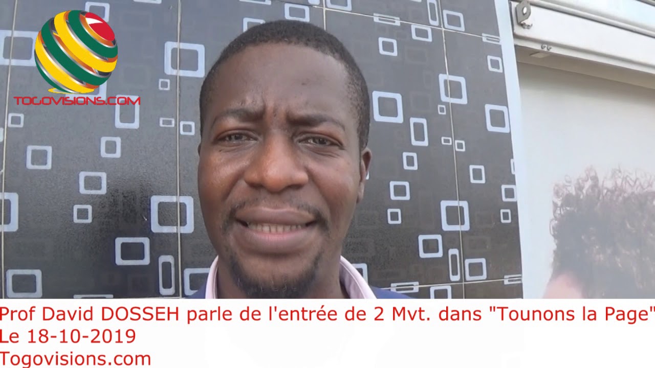 Prof David DOSSEH: "Au delà des difficultés,l'an 2020 est une année ...