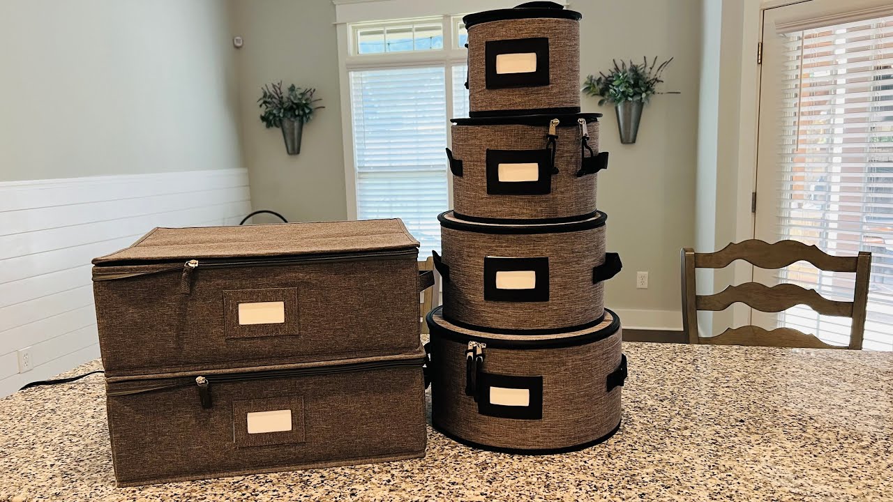 What I’m using to pack my dinnerware || Prepping for open house ...