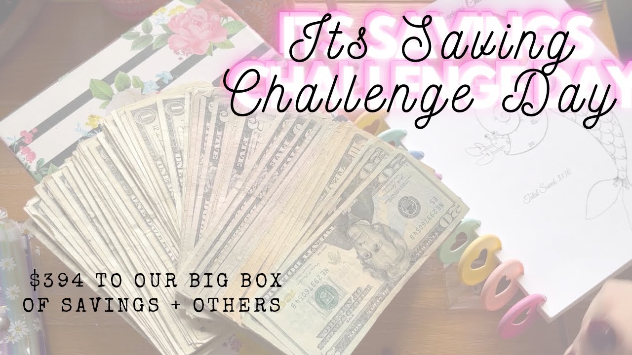 SAVINGS CHALLENGE SUNDAY | $394 | BIG BOX OF SAVINGS | FUN WAY TO SAVE ...