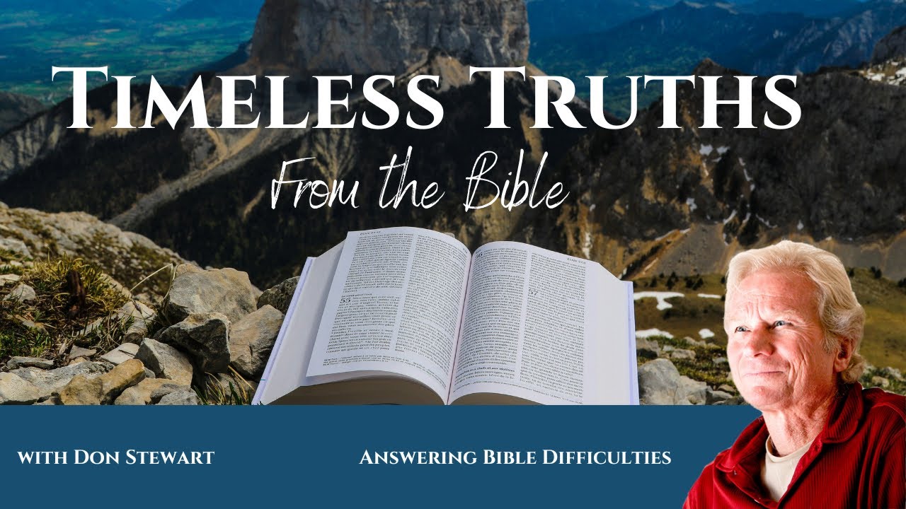 Timeless Truths...Answering Bible Difficulties - YouTube
