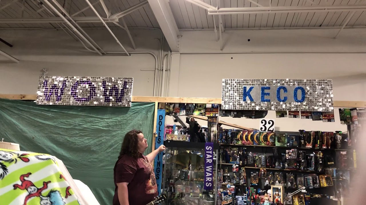 Sequin signs diy shimmerwall - YouTube