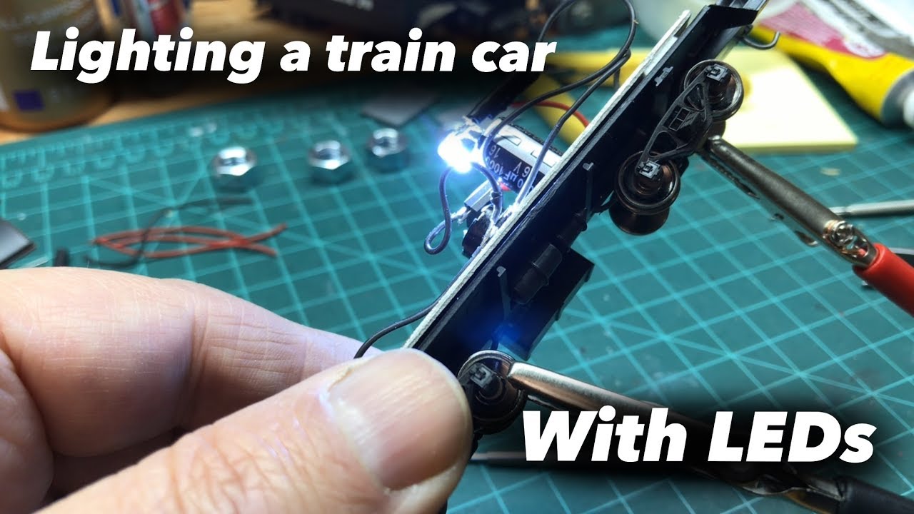 Lighting Up a Train Car with LEDs - YouTube