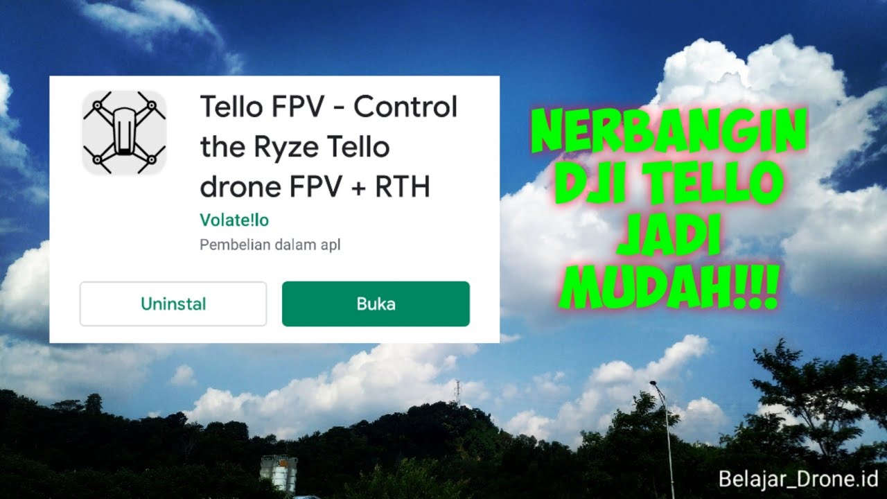 DJI Tello - Coba Tello FPV, Terbang Lebih Smooth - YouTube