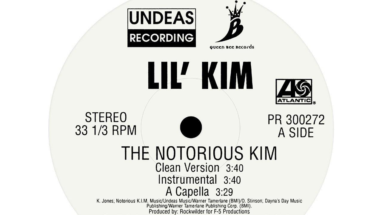 Lil' Kim - The Notorious Kim (Acapella) - YouTube