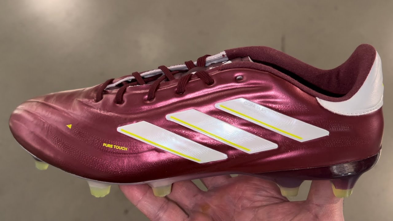 Adidas Copa Pure 2 Elite FG Shadow Red Soccer Shoes - YouTube