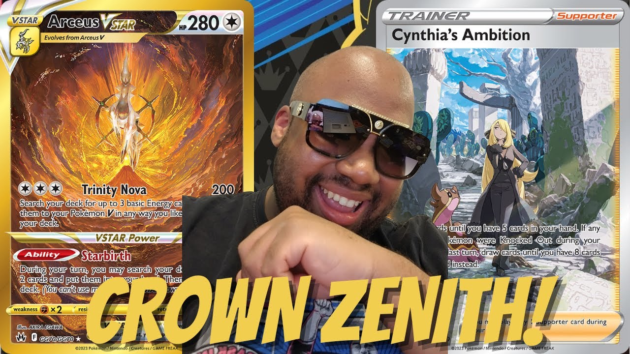 *THIS IS CRAZY!* Crown Zenith ETB Opening! Part 1 - YouTube