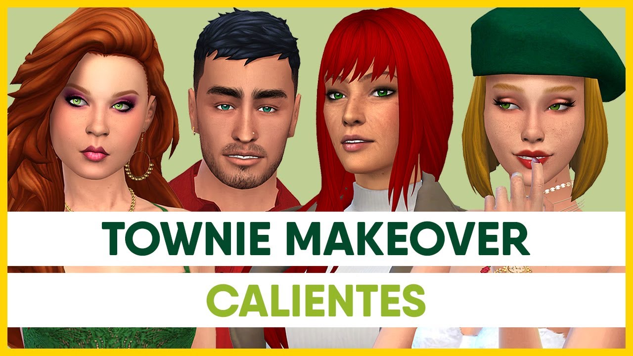 THE CALIENTE FAMILY & DON LOTHARIO ~ Townie Makeover | The Sims 4 ...