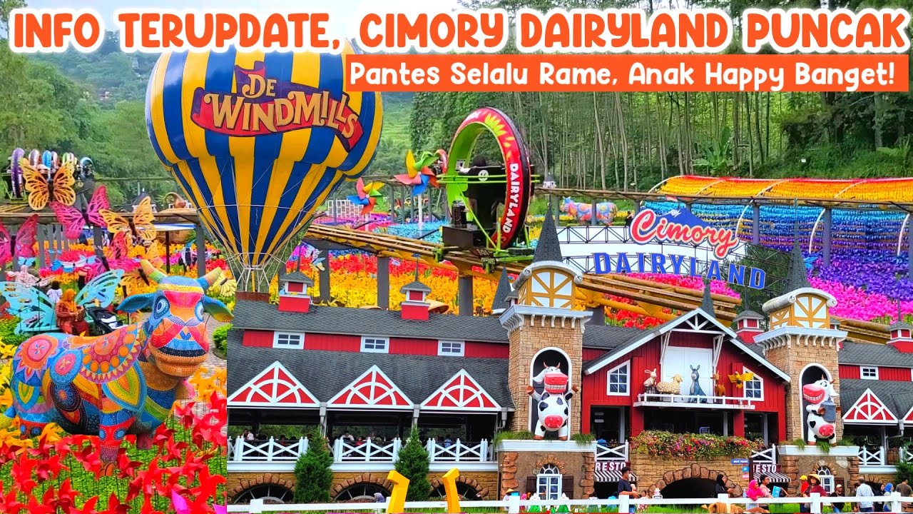CIMORY DAIRYLAND PUNCAK BOGOR TERBARU 2023 | INFO LENGKAP TIKET MASUK ...