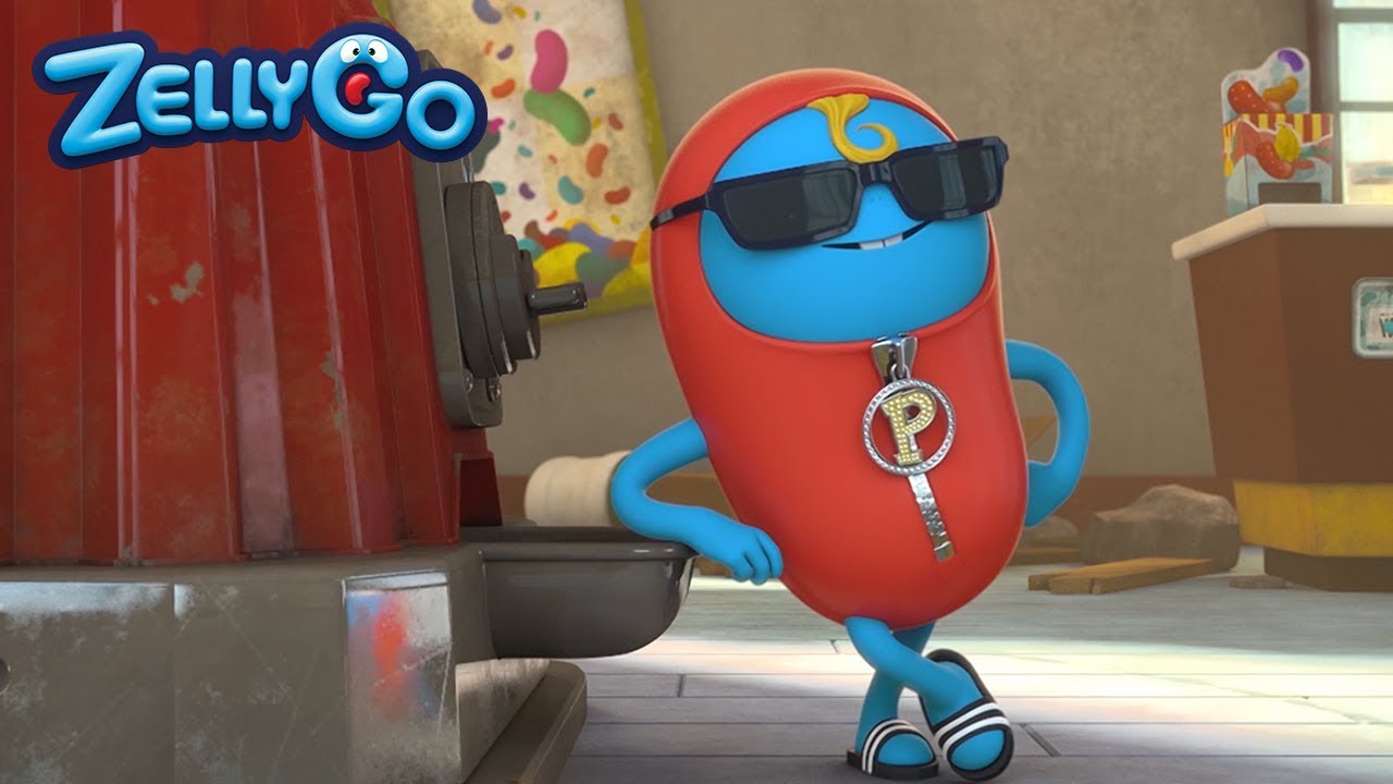ZellyGo - Time Machine | Funny Cartoons for Children - YouTube