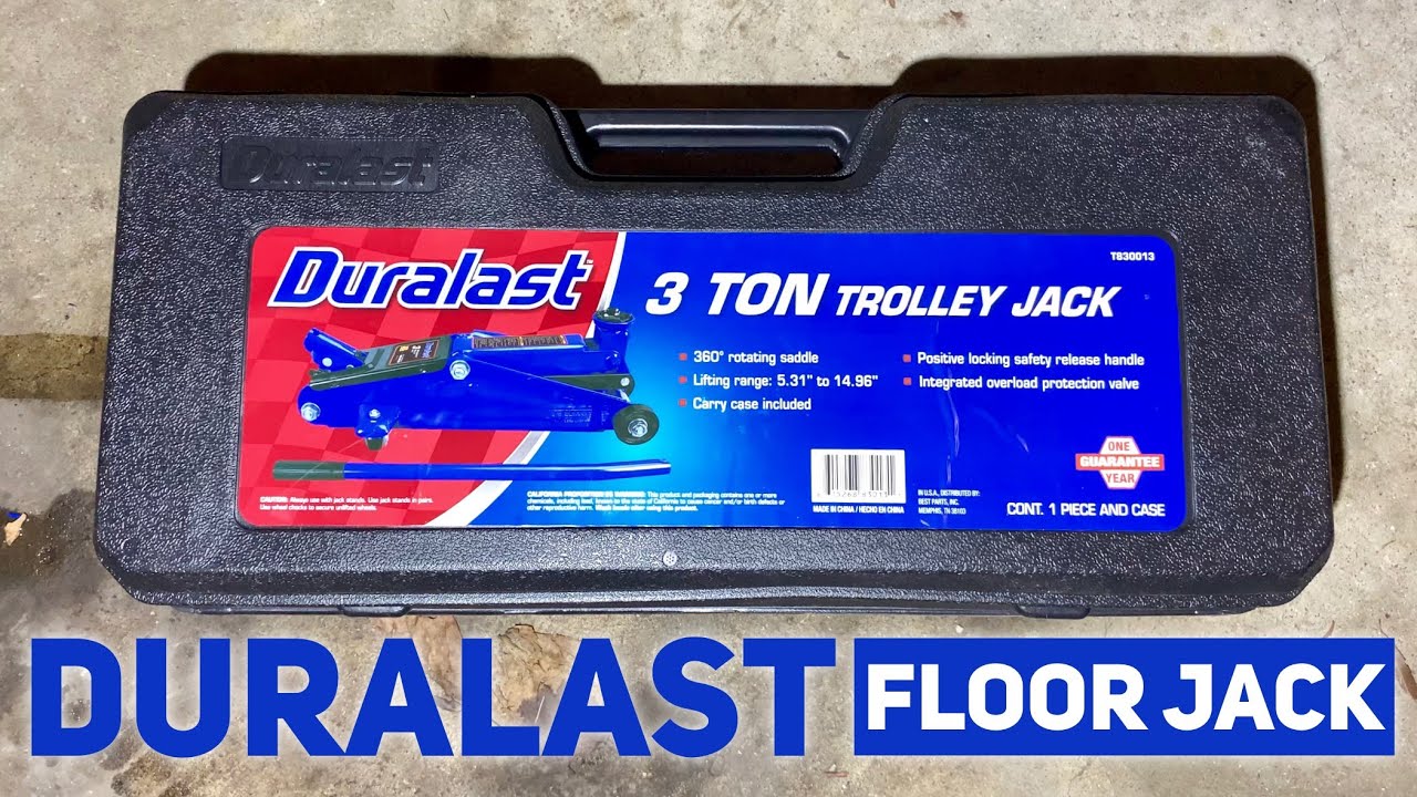 Duralast 3 Ton Trolley Floor Jack With Case From Autozone Review YouTube Duralast 3 Ton Trolley Floor Jack With Case From Autozone Review YouTube