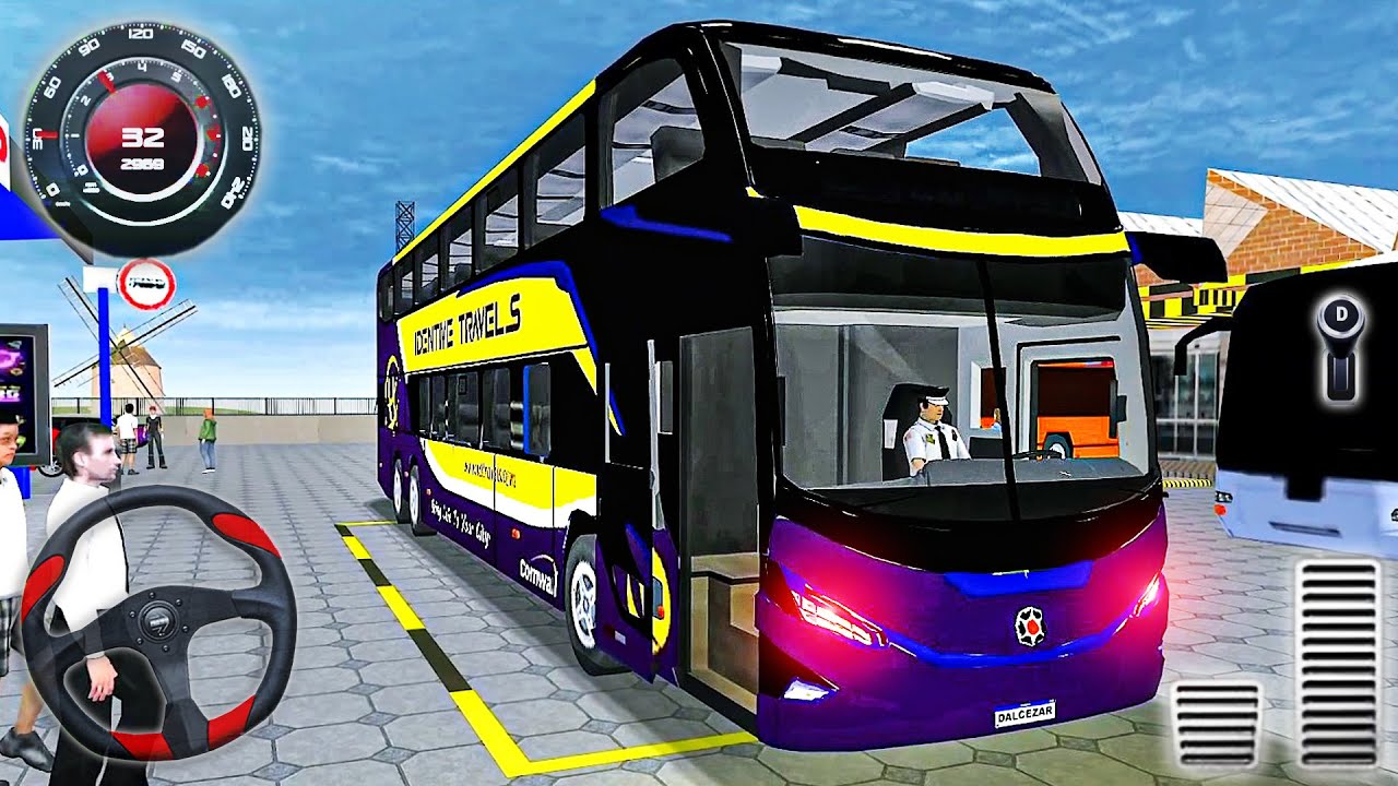 Real Coach Bus Driving 3D - Offroad Coach Bus Driving 2024 - Android ...