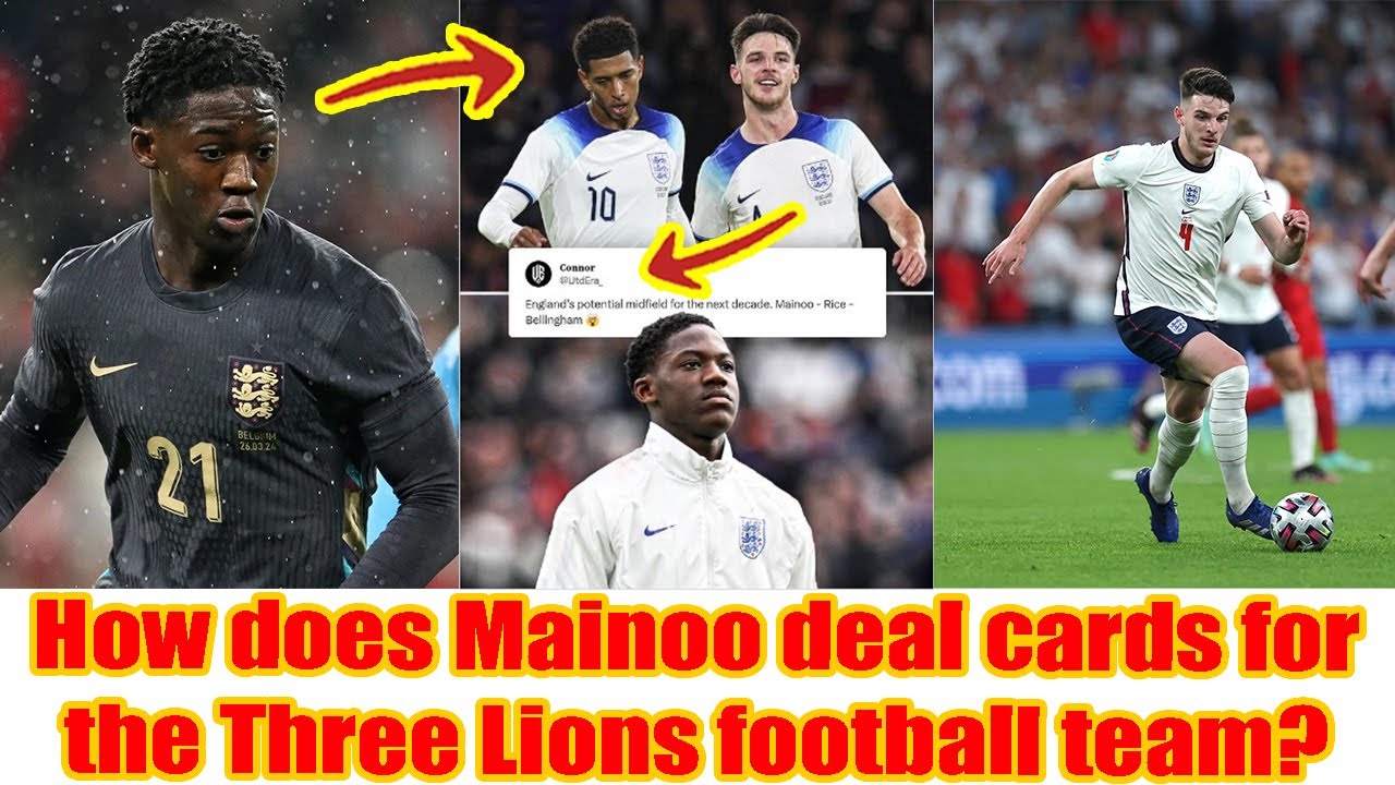 Kobbie Mainoo| CARRY THE ENTIRE England team| Jude Bellingham| Declan ...