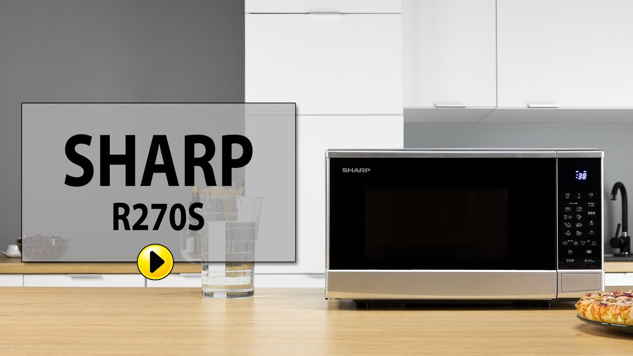 Kuchenka mikrofalowa SHARP R270S - YouTube
