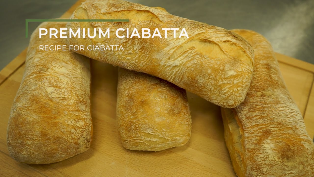 PREMIUM CIABATTA - Recipe for Ciabatta - YouTube