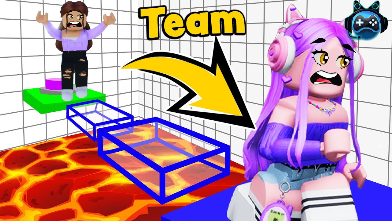 Roblox OBBY, ABER WIR MÜSSEN ZUSAMMENHALTEN.. 2 PLAYER Teamwork Puzzles ...