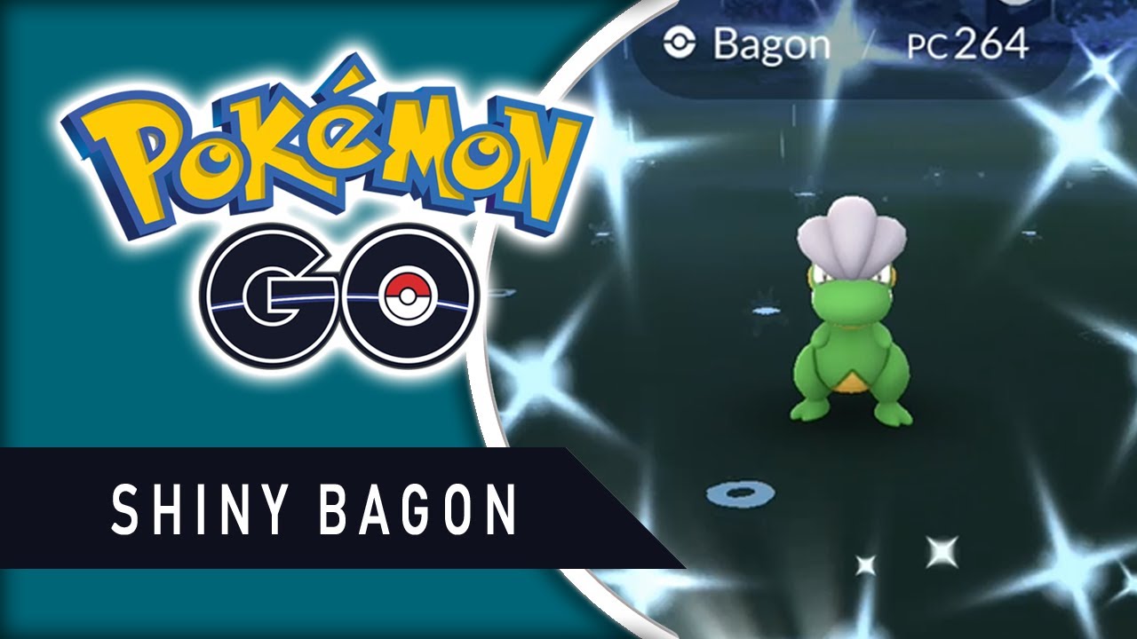Bagon shiny | Pokémon GO - YouTube