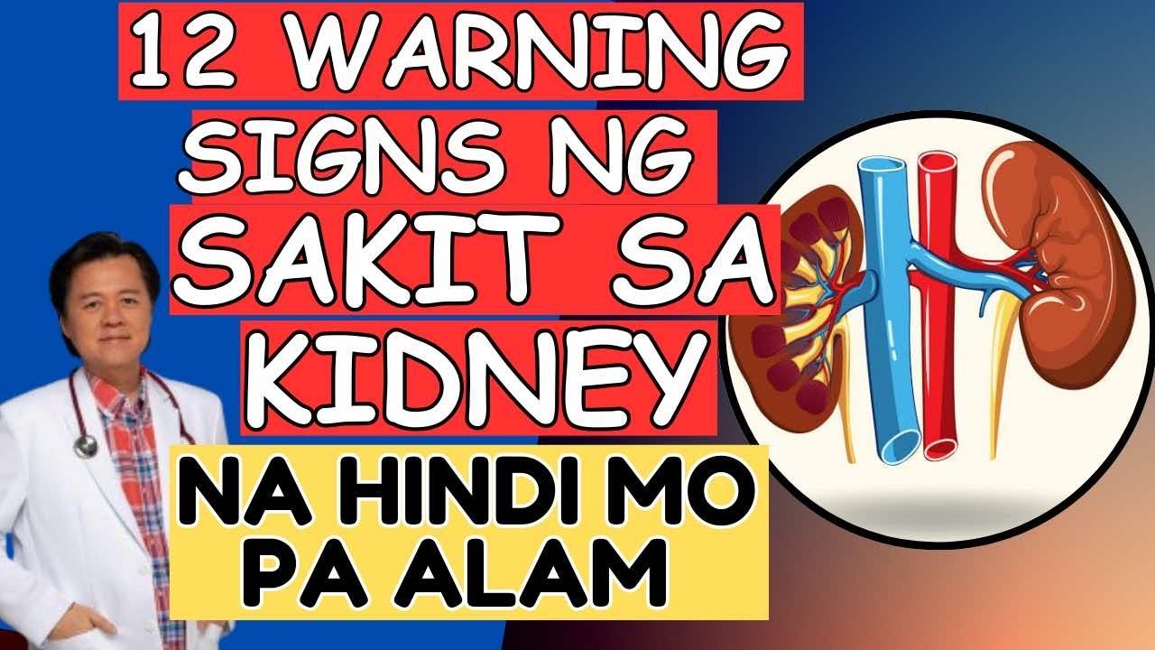 12 Warning Signs ng Sakit sa Kidneys Na Hindi Mo Pa Alam - By Doc ...