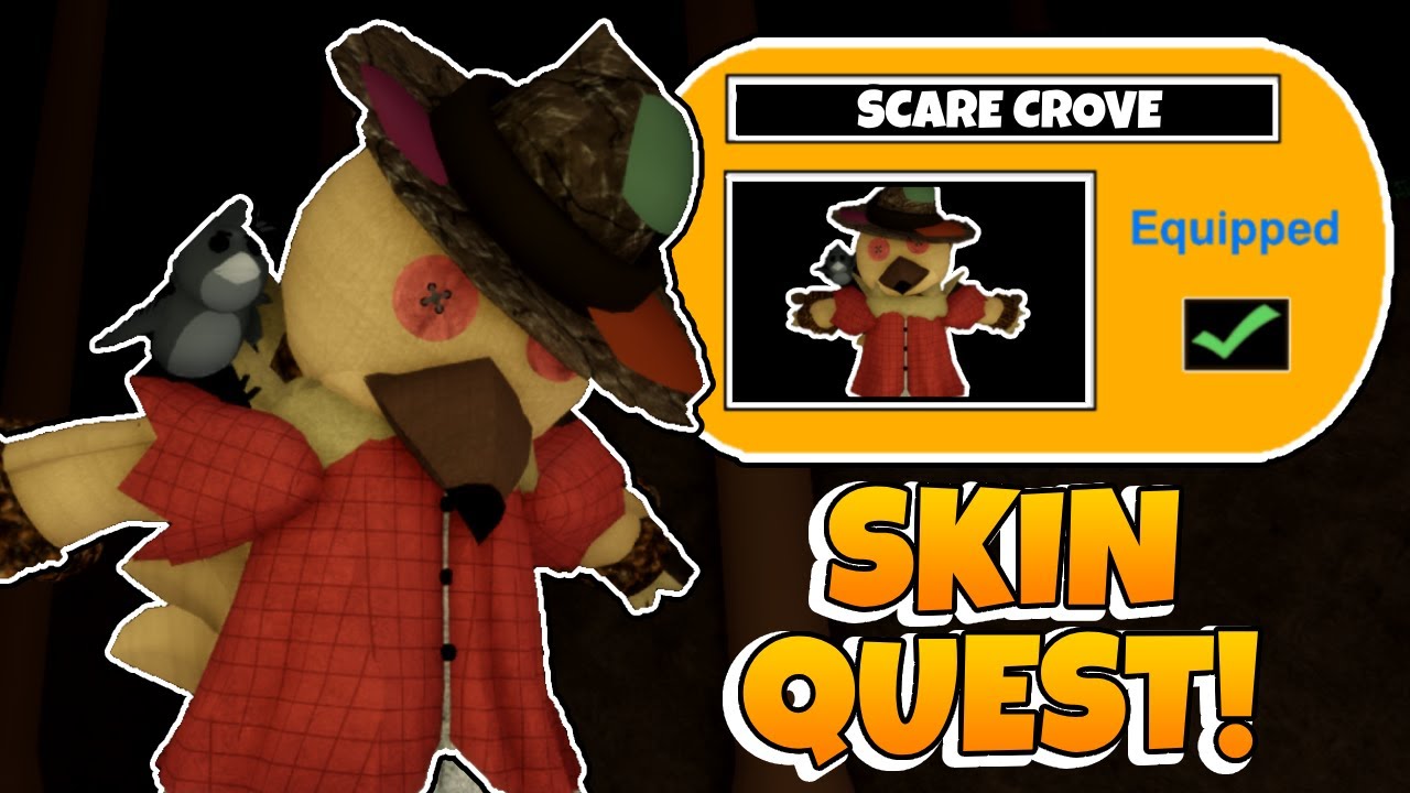 HOW TO GET THE SCARE CROVE SKIN IN PIGGY BUT IT'S 100 PLAYERS - ROBLOX ...