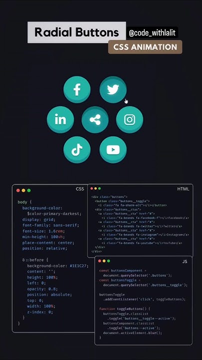 Radial Buttons Using Js Css And Html🧑‍💻 Coding Programming 2024 