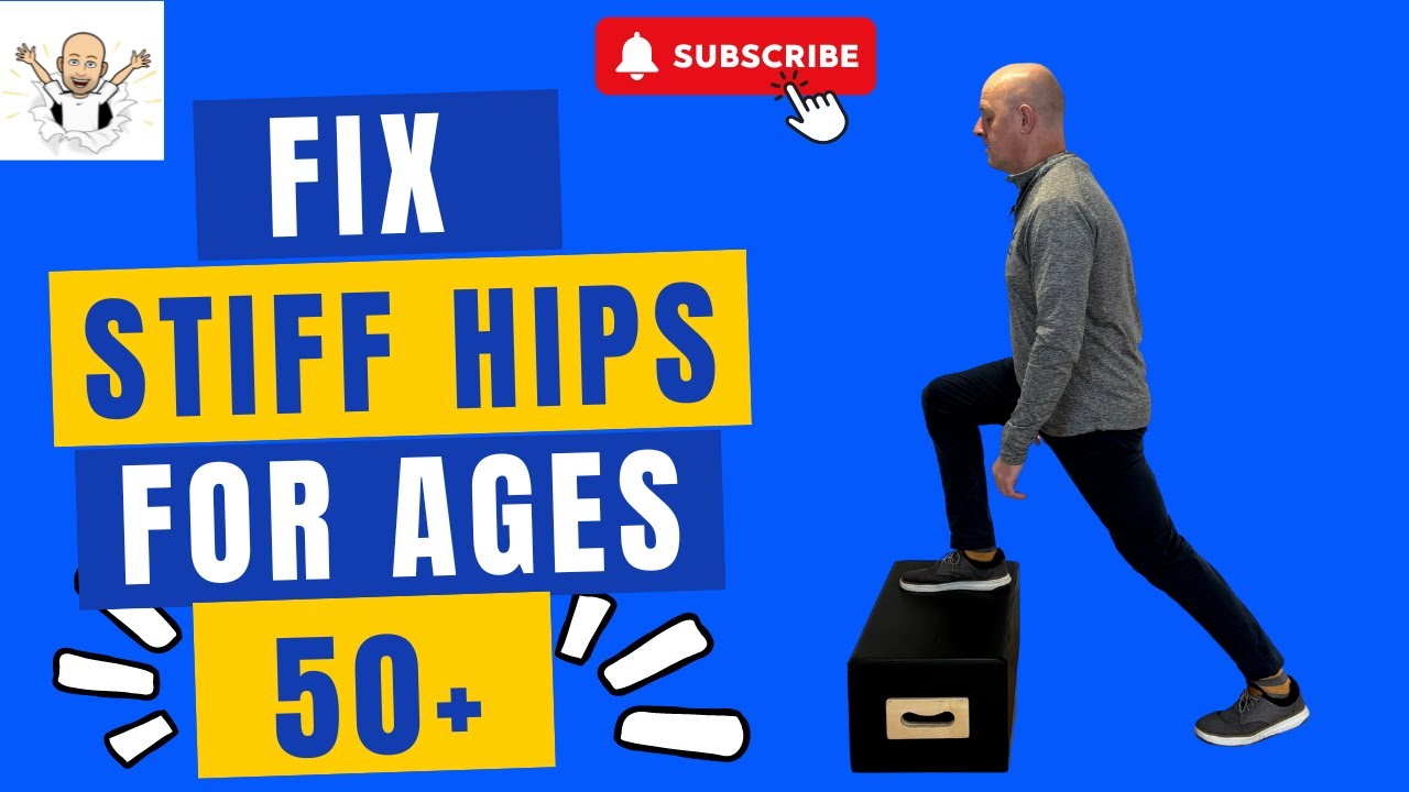 Fix stiff hips Best Exercises for Seniors 50+ | Hip stretches | Hip ...