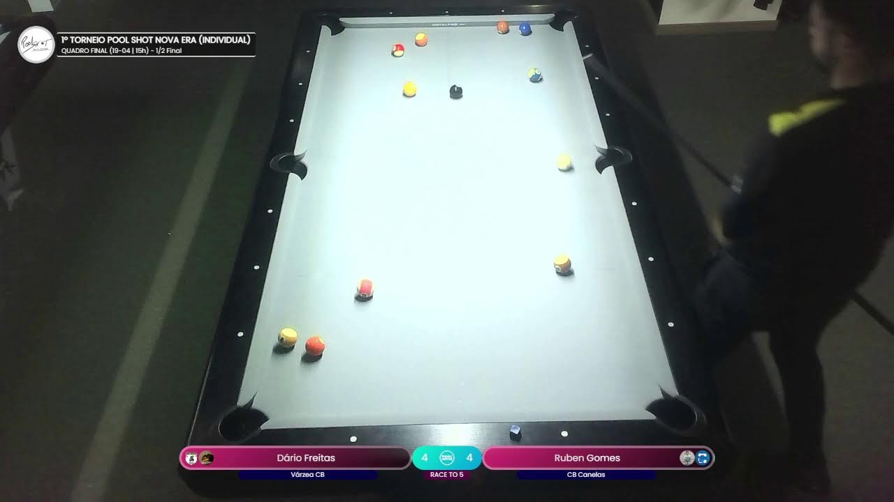 1º Torneio Pool Shot NOVA ERA Vila Real Quadro Final mesa 2 - YouTube