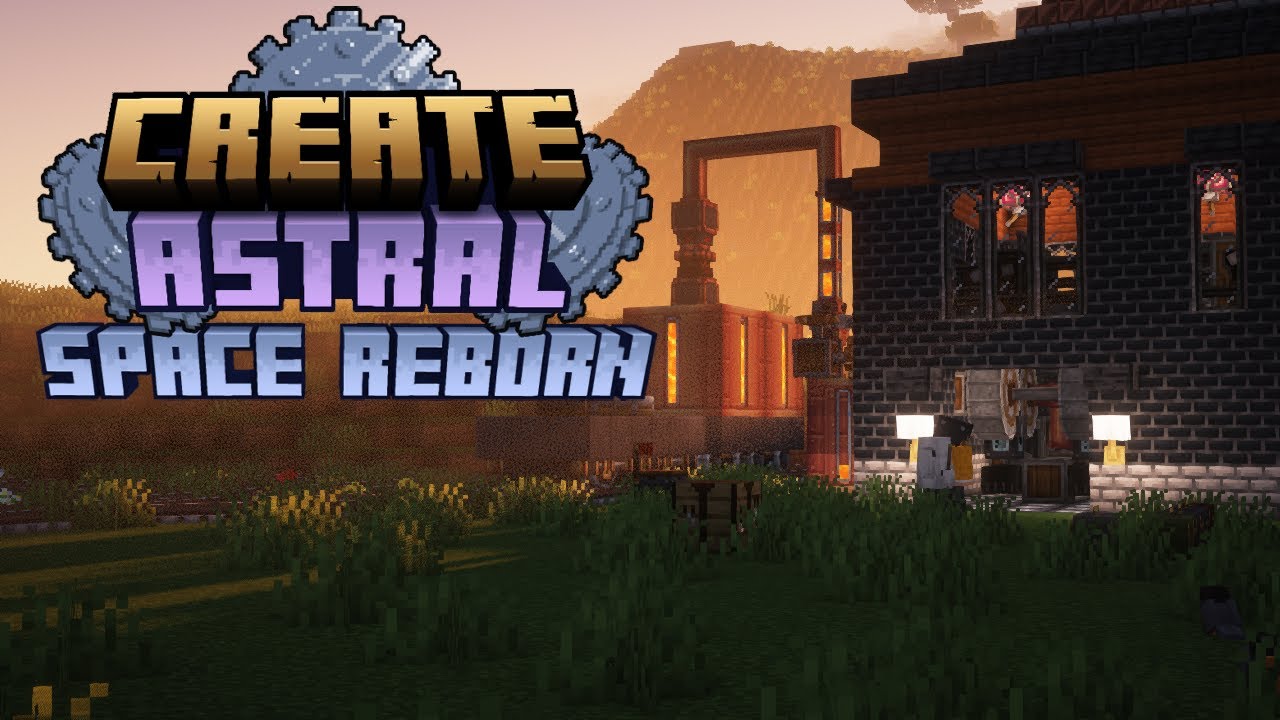 Starting the new clay factory - Create: Astral modpack day 24 - YouTube