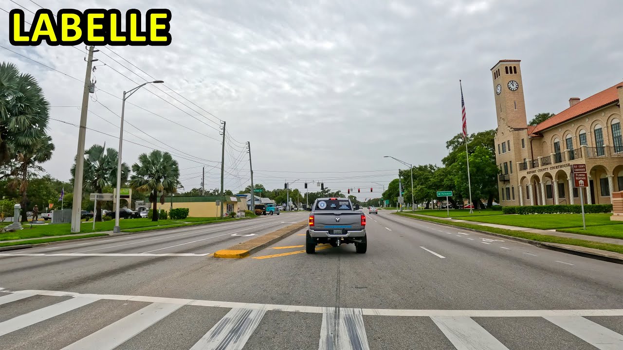 LaBelle Florida Driving Through - YouTube