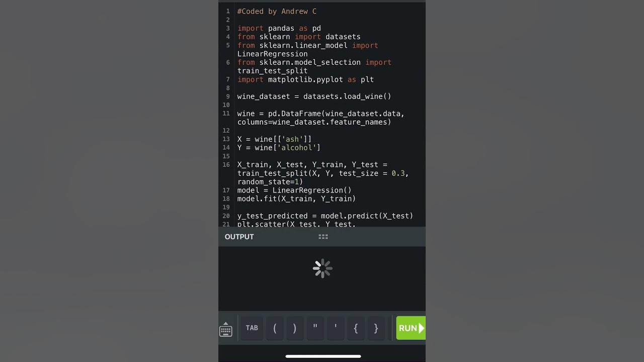 Python Bytes Matplotlib Test Data Vs Prediction Datascience Coding Python Code In