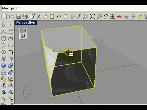 RhinoScript | Cut solids - YouTube