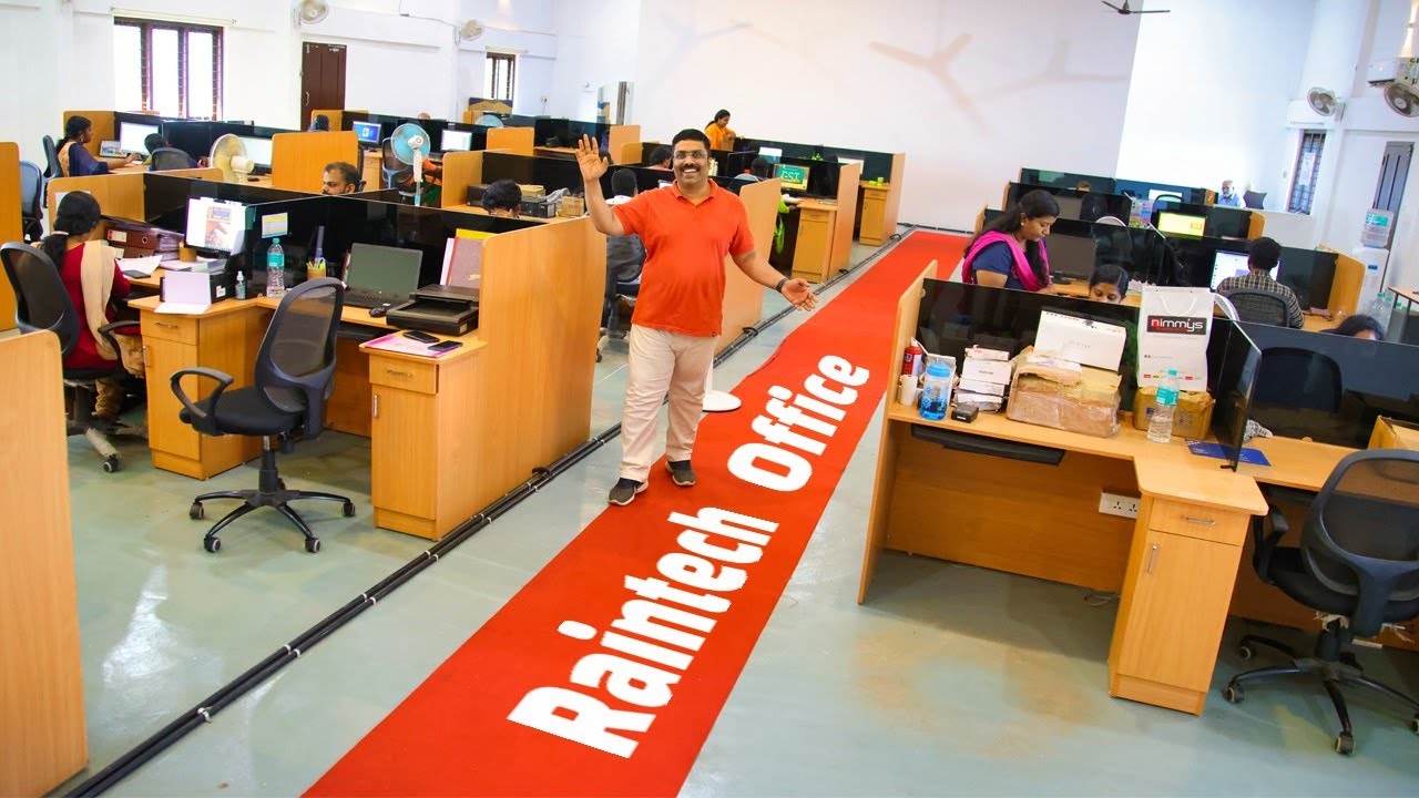 Raintech Office Tour 2023 Raintech POS billing software - YouTube