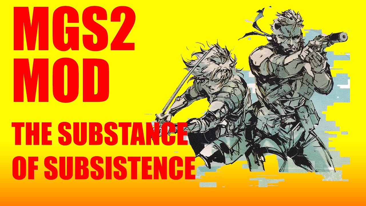 This MGS2 mod is AMAZING! | Metal Gear Solid 2: Sons of Liberty - YouTube