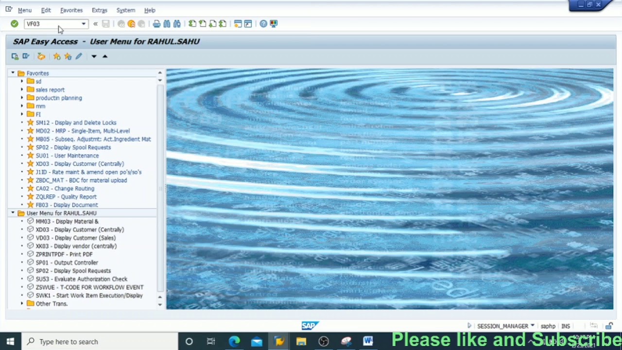 How to take invoice print in SAP : invoice print process in SAP - YouTube How to take invoice print in SAP : invoice print process in SAP - YouTube