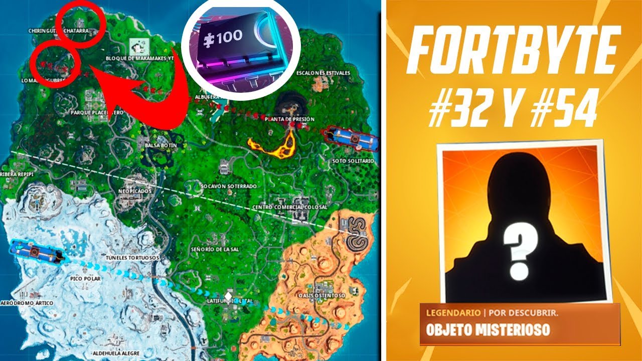 Fortbyte #32 y #52 | Fortnite temporada 9 - YouTube
