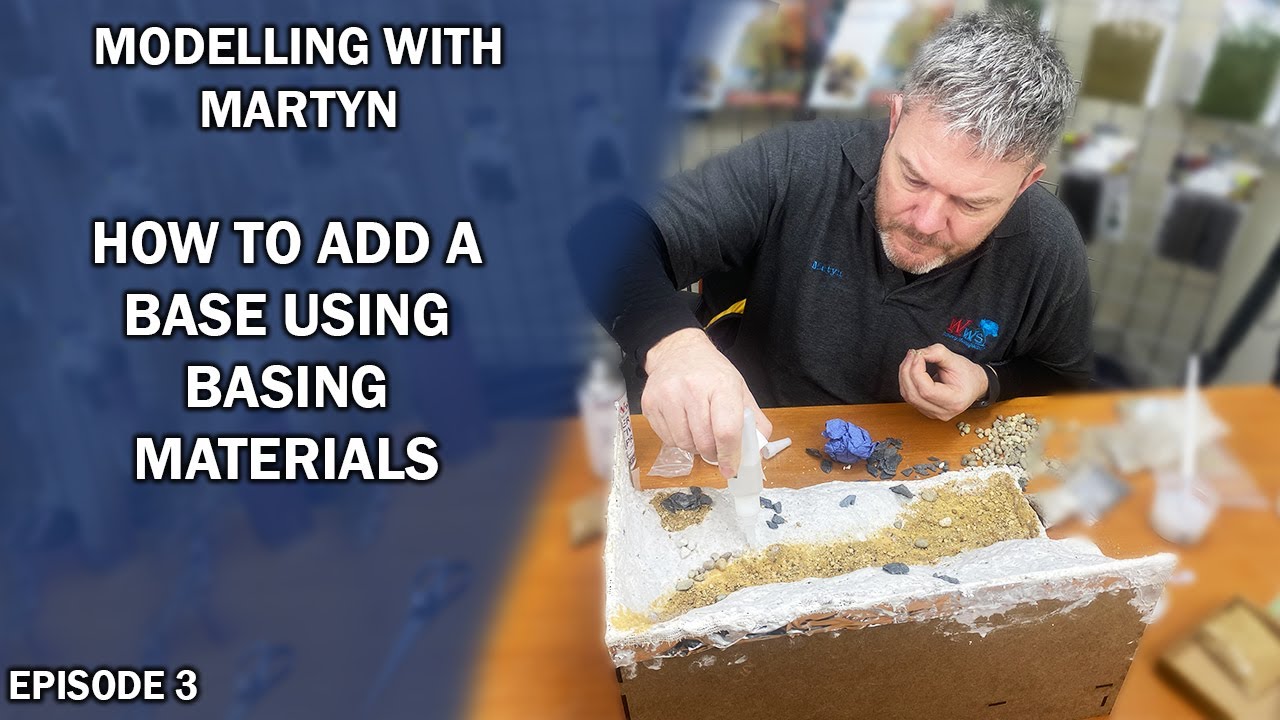 Let's Build A Diorama - ADDING THE DETAIL USING BASING MATERIALS ...