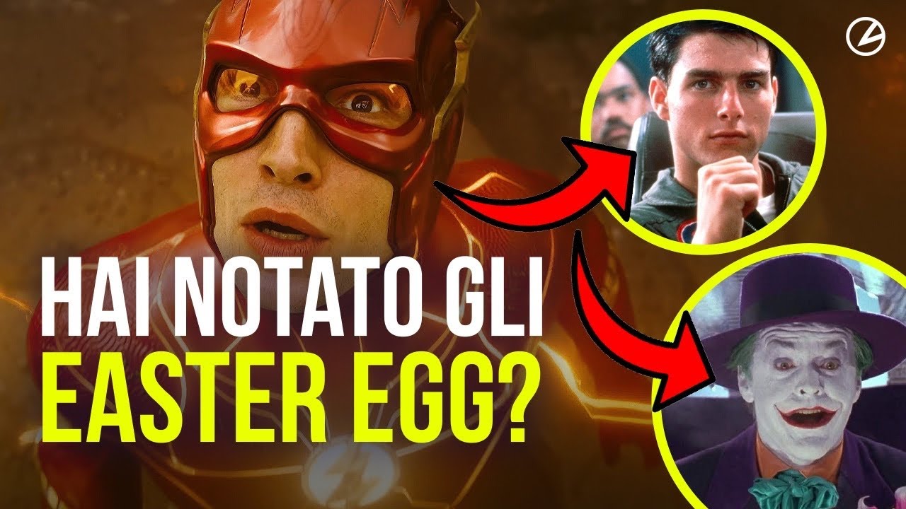 THE FLASH: QUANTI EASTER EGG NEL FILM! ECCOLI TUTTI - YouTube