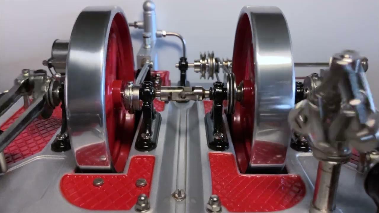 Wilesco D32 Steam engine - YouTube