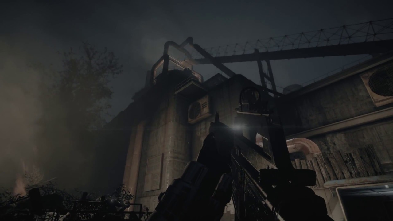 Fallout 4 - Night Time Fighting - YouTube