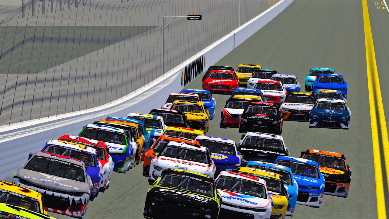 NR2003 2020 Season Round 1 - Daytona 500 - YouTube