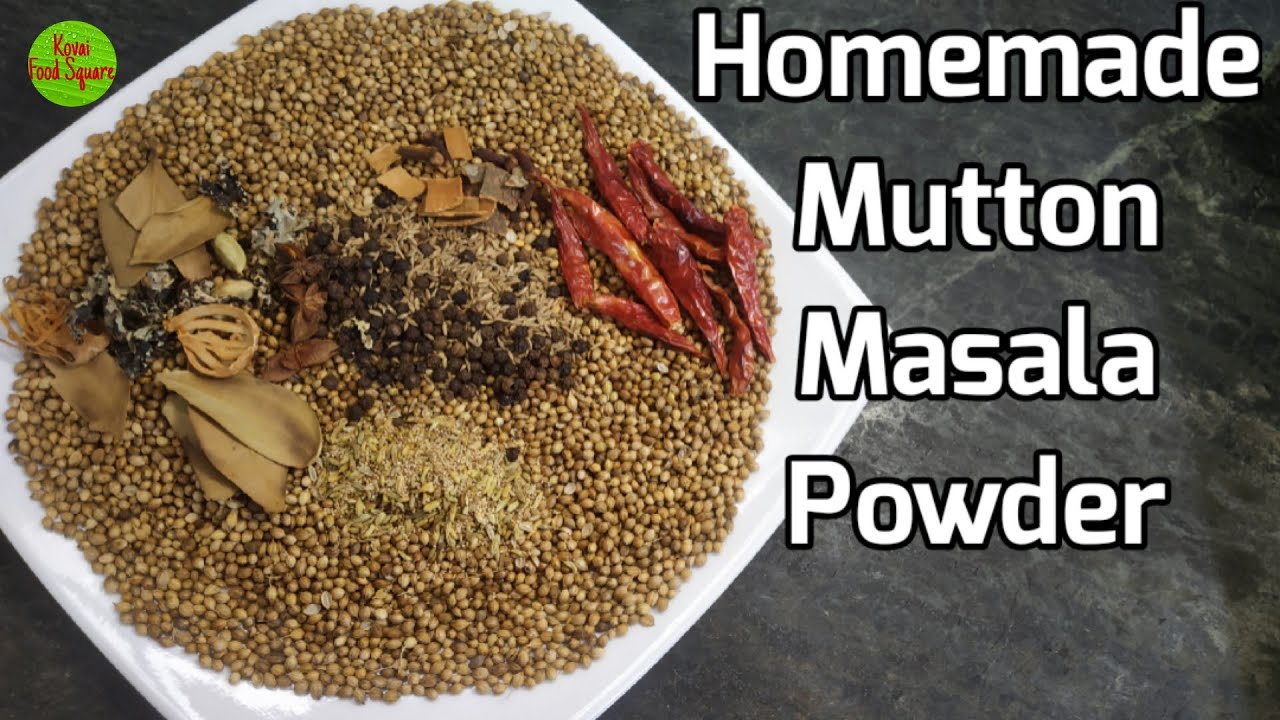 Homemade Mutton Masala Powder Recipe | Mutton Masala Powder Recipe in ...