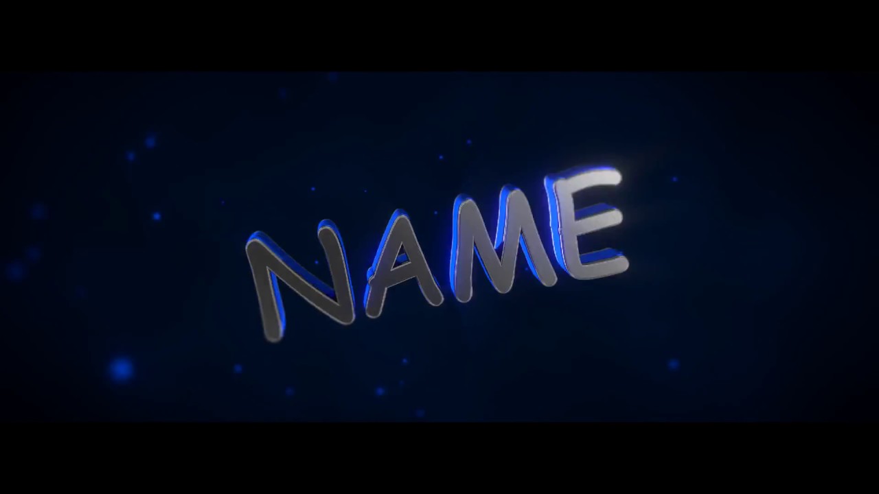 #2 | Blue Intro Template | (Blender Only) - YouTube
