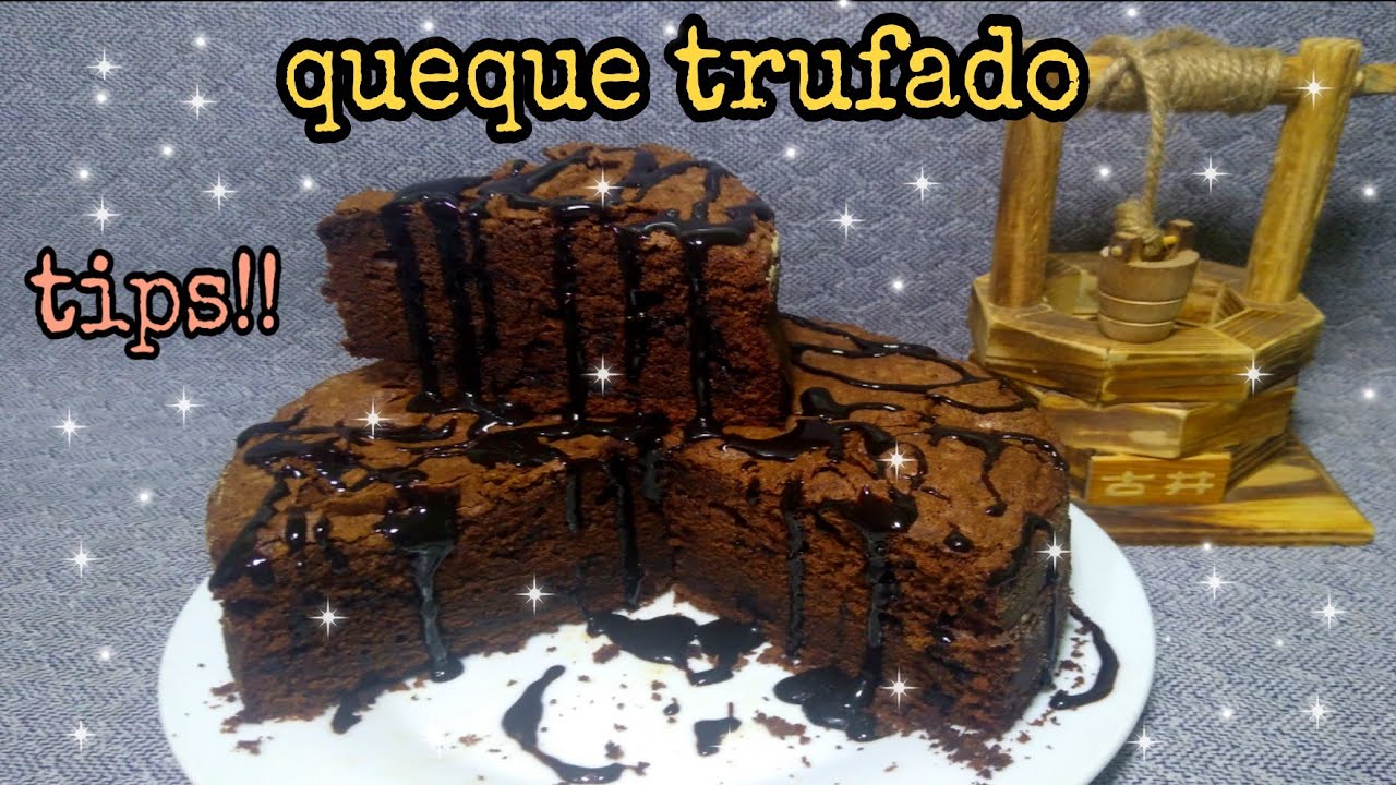Queque húmedo trufado full chocolate mega delicioso - YouTube