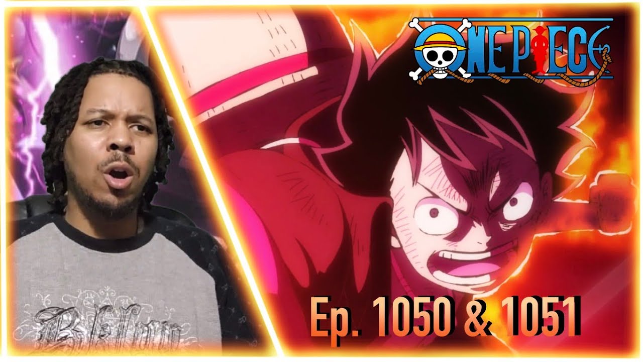 LUFFY AND KAIDO SPLIT THE SKIES | One Piece Reaction | Ep. 1050 & 1051 ...